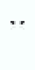 Funni moustache banner but is transparent Minecraft Banner