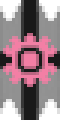 Companion cube Minecraft Banner