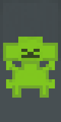 awkward baby creeper shield Minecraft Banner