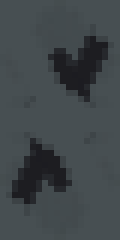 Gray & Black Hearts Banner Minecraft Banner