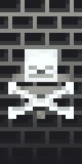 Skeleton Banner 2 (Mobs 9) Minecraft Banner