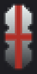 Dark Crusader Cross Minecraft Banner