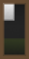 Night time portrait Minecraft Banner