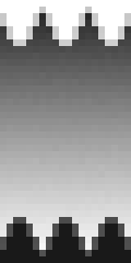 Black and White Minecraft Banner
