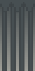 Grey Curtain Minecraft Banner
