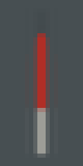 Lightsaber (Red) Minecraft Banner