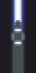 Blue Lightsaber Minecraft Banner