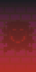 evil face Minecraft Banner