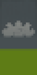 Cloudy Day Minecraft Banner