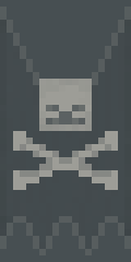 Cape of skulls Minecraft Banner