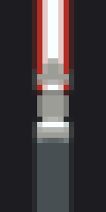 Minecraft lightsaber red Minecraft Banner