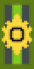 sunflower Minecraft Banner