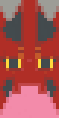 Emotional Support Demon (made for shields) Minecraft Banner