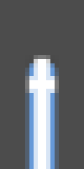 Blue lightsaber Minecraft Banner