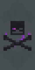 Enderman Skeleton Minecraft Banner