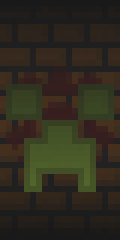 Thug creeper gangster Minecraft Banner