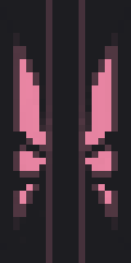 Wing Spine Pink Minecraft Banner