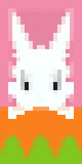 Carrot bunny Minecraft Banner