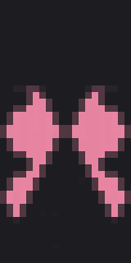 Pink bow Minecraft Banner Minecraft Banner