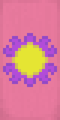 flower banner Minecraft Banner