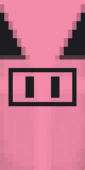 The angry pig Minecraft Banner
