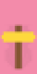 yellow hammer Minecraft Banner