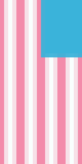 Trans Pride United States of America Flag Minecraft Banner