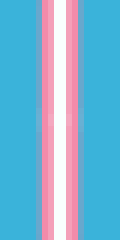 Trans flag Minecraft Banner