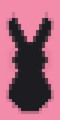 Minecraft Black Rabbit Banner Minecraft Banner