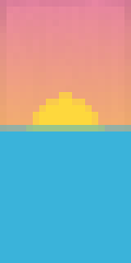 Sunrise Minecraft Banner
