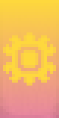 Sunset banner Minecraft Banner