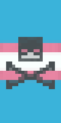 Trans Pirate Minecraft Banner
