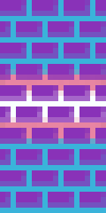 Trans flag + bricks Minecraft Banner