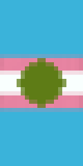 Enby flag horizontal Minecraft Banner