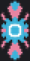 Trans Roman Shield Minecraft Banner