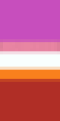 Lesbian flag Minecraft Banner
