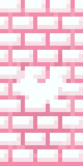 pink heart banner Minecraft Banner