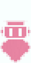 Cute robot Minecraft Banner
