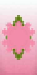 Cherry Blossom kingdom Minecraft Banner
