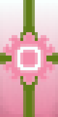 Cherry Blossoms and Bamboos Minecraft Banner