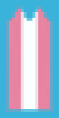 Trans Pride Optifine Cape Minecraft Banner