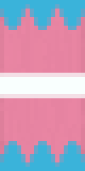 Trans Pride Minecraft Banner