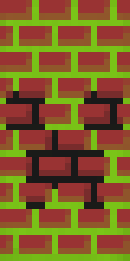 Creeper behind wall Minecraft Banner