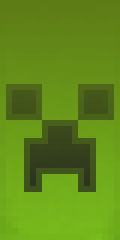 Flag of the Creepers Minecraft Banner