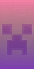 Faded Creeper Minecraft Banner