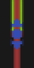 Red Blue Lightsaber Minecraft Banner