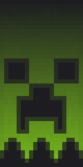 Creeper Minecraft Banner