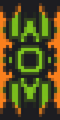 Toxic Green Spider Banner Minecraft Banner