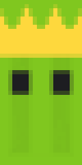 Slime king Minecraft Banner