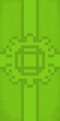 Green war Banner Minecraft Banner